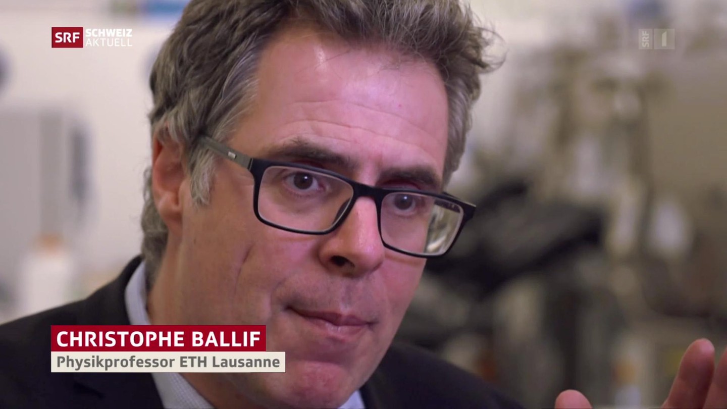Christophe Ballif in the media: Comments in "Schweiz aktuell" (SRF1) - EPFL
