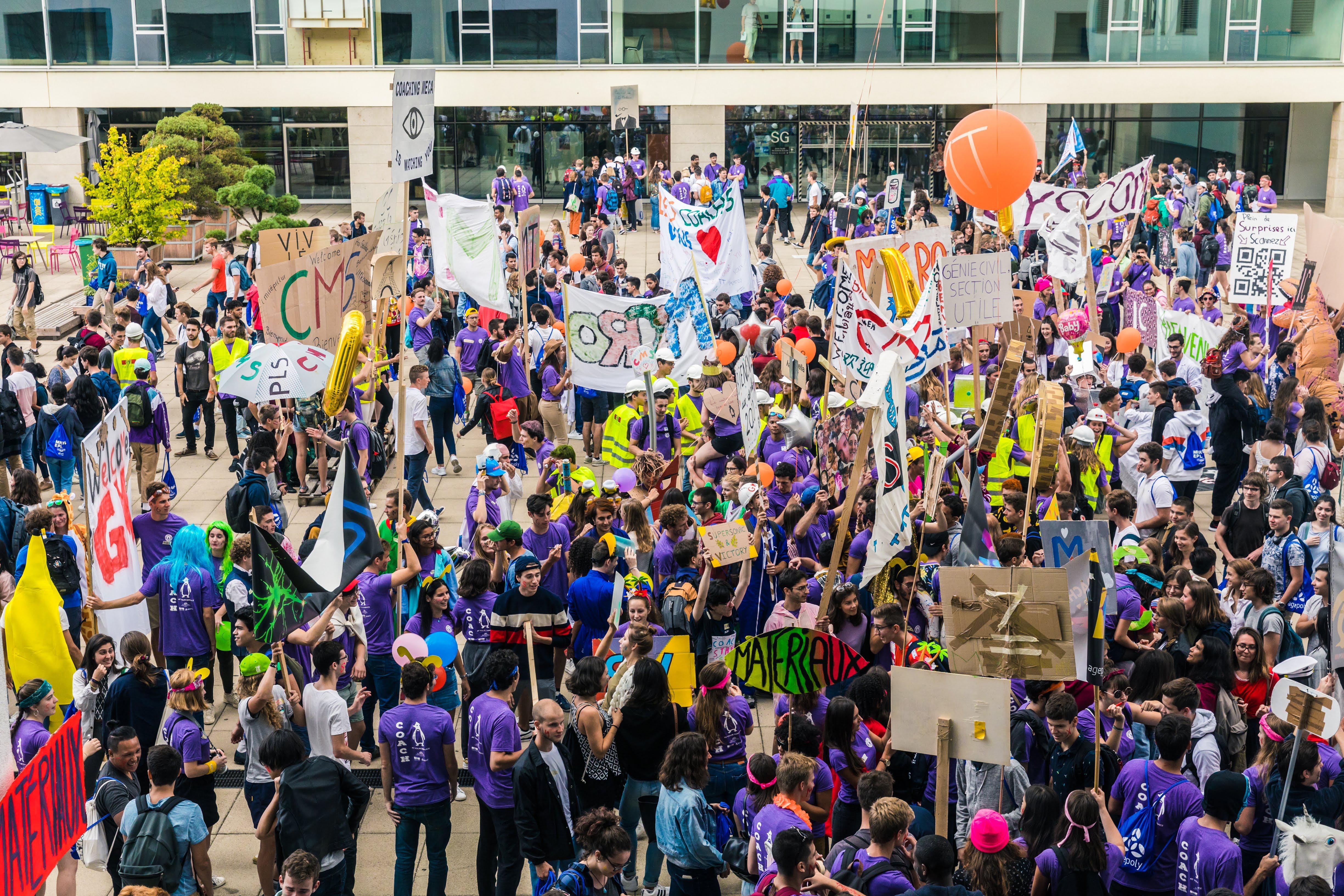 2,071 new students take their first steps at EPFL - EPFL