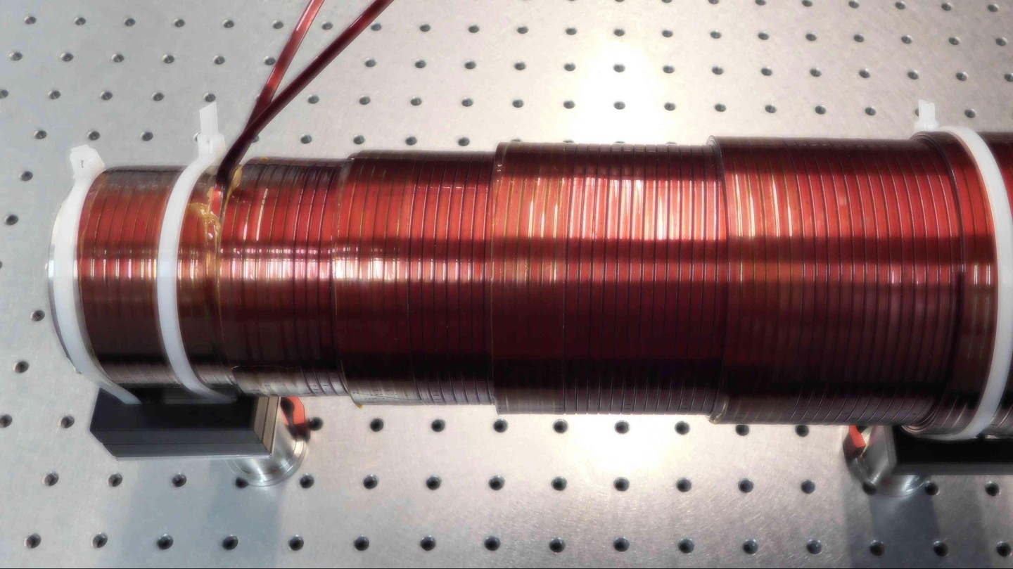 The Zeeman slower has been manufactured - EPFL