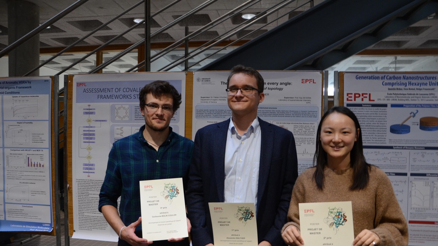 Master's projects' posters 2019 - EPFL