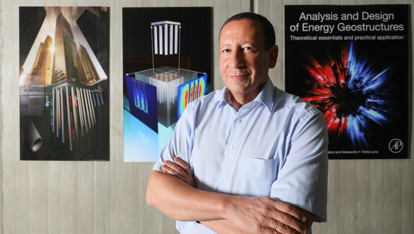 EPFL champions energy geostructures - EPFL