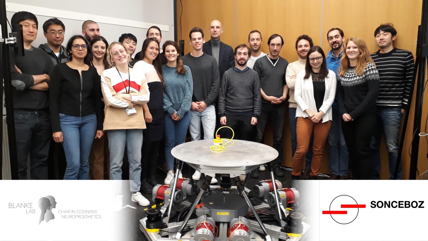 New experimental platform powered by Sonceboz Robotics - EPFL