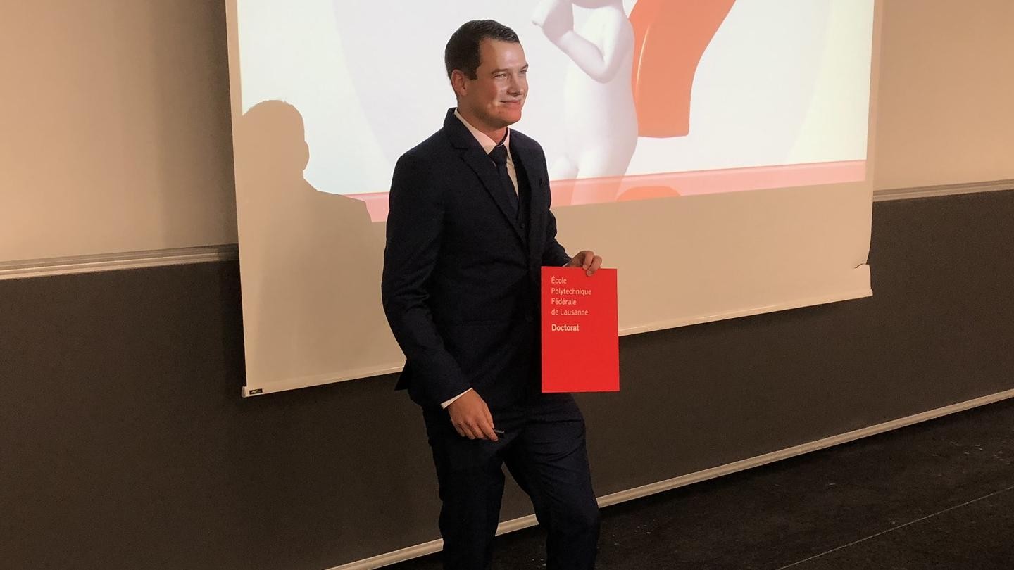 PhD degree for Jérémy. Congratulations! - EPFL