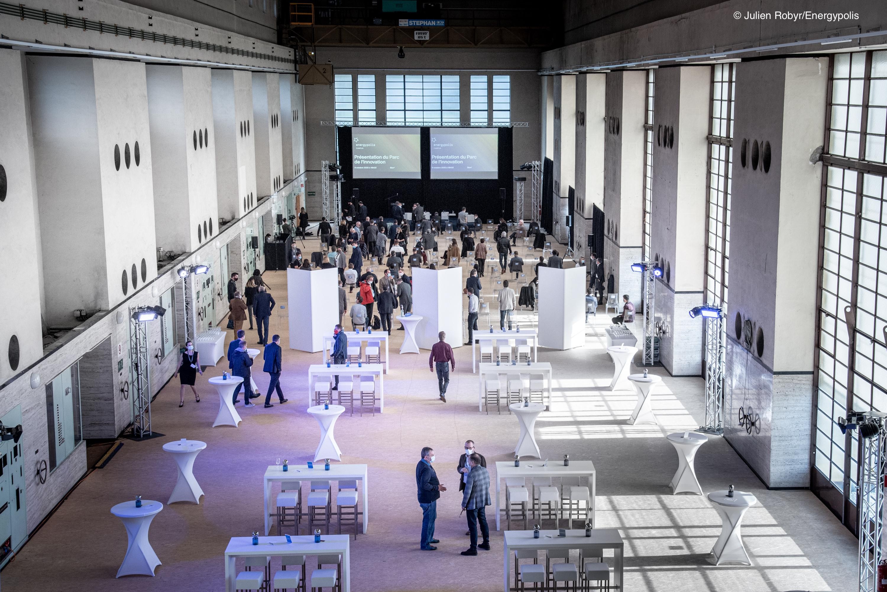 Inauguration of the Innovation park - EPFL
