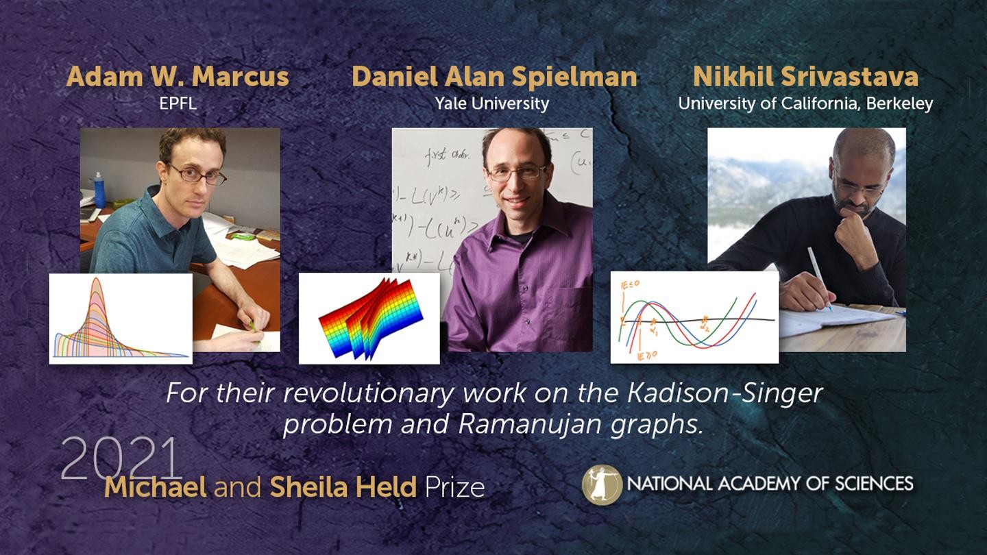 Adam Marcus part of a team that won the Michael and Sheila Held Prize ...